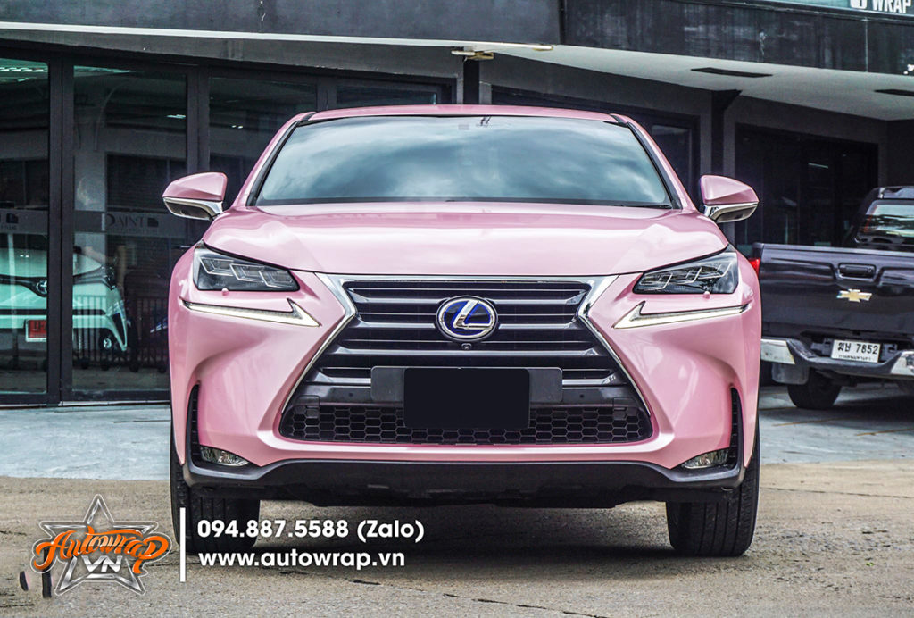 Lexus NX300 Gloss Sakura Pink Metallic - AutoWrap Center