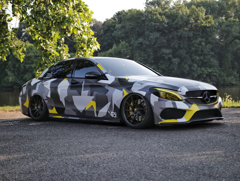 Mercedes AMG C43 Custom Wrap - AutoWrap Center