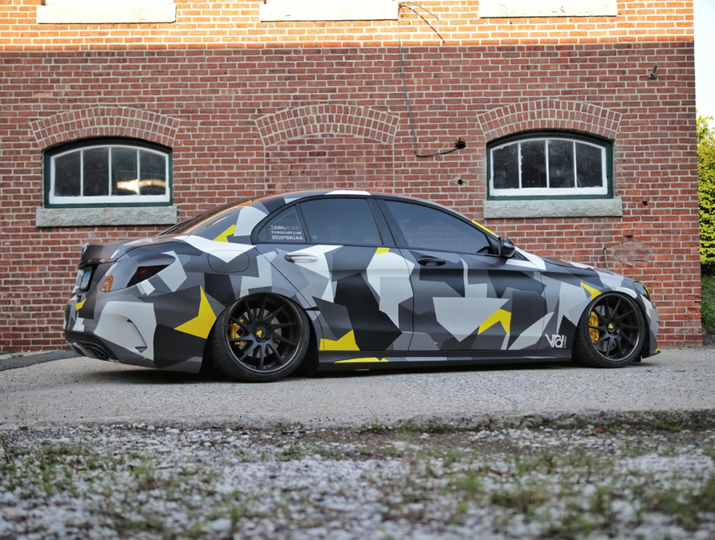 Mercedes AMG C43 Custom Wrap - AutoWrap Center