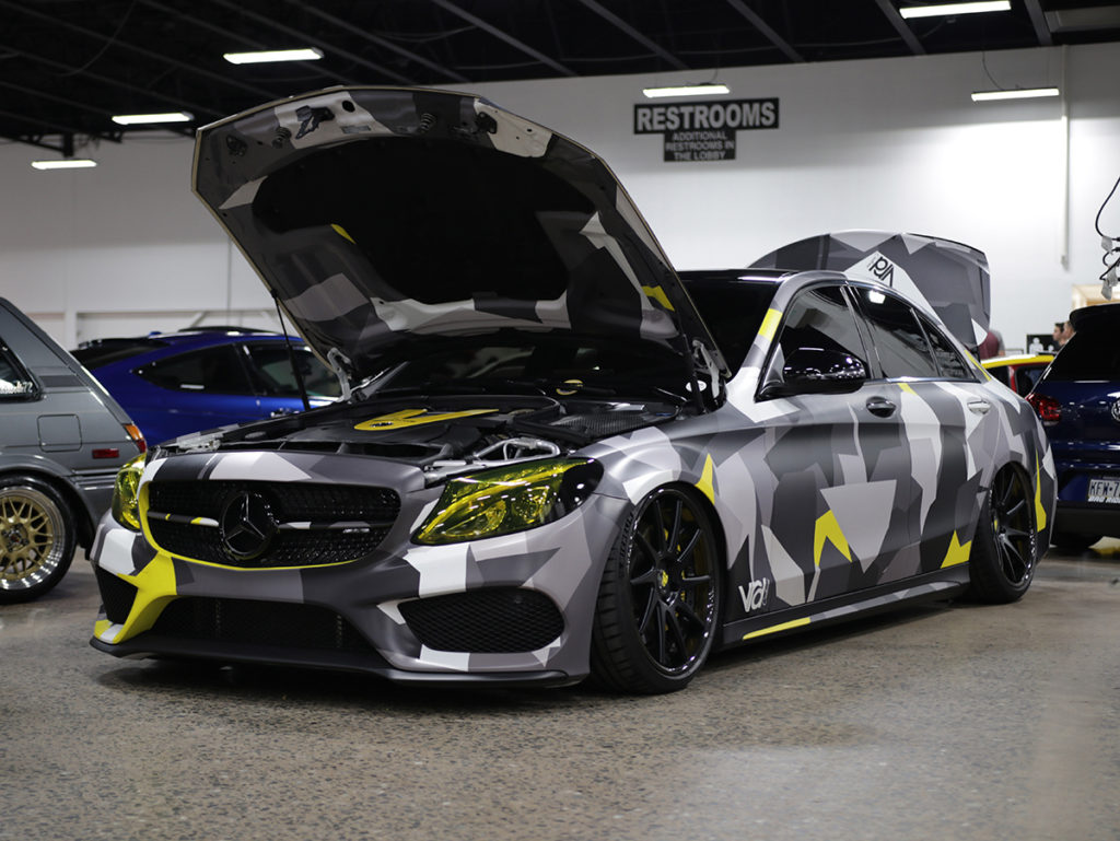 Mercedes AMG C43 Custom Wrap - AutoWrap Center