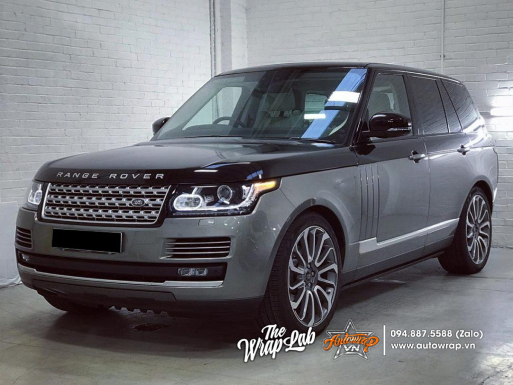 Range Rover Vogue wrap nửa xe - AutoWrap Center