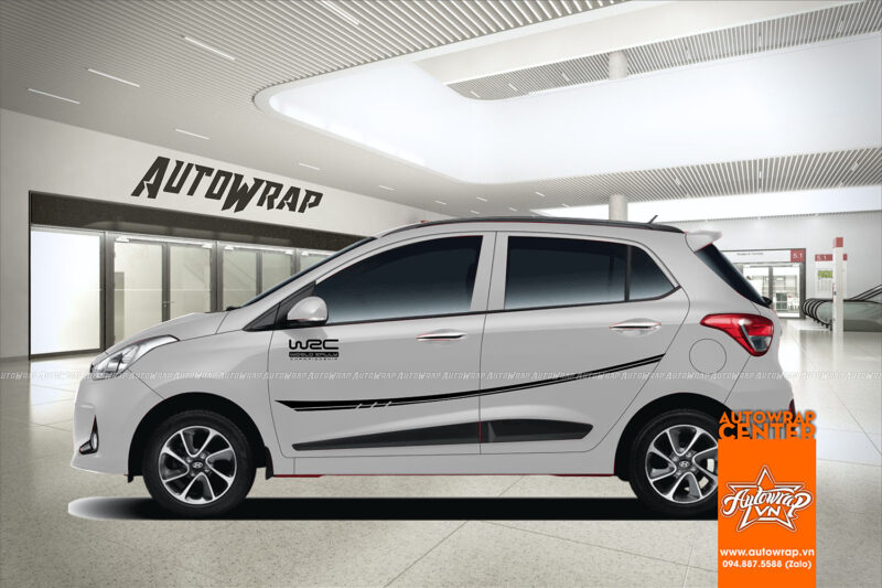 Hyundai i10 Black WSC - AutoWrap Center